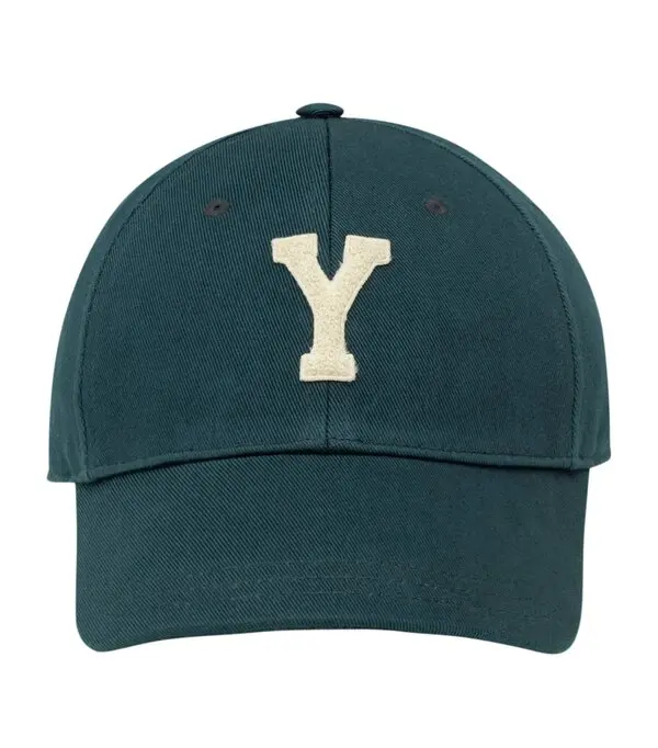 Saint Laurent Cotton Y Varsity Baseball Cap