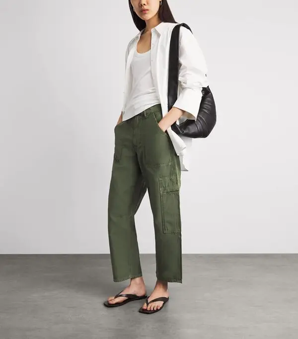 Citizens Of Humanity Cotton Marcelle Utility Trousers