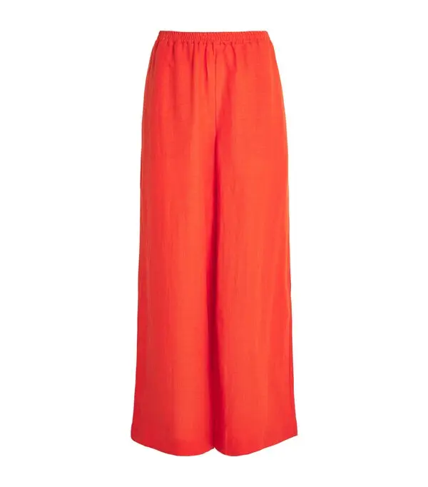 ERES Linen Wide-leg Trousers