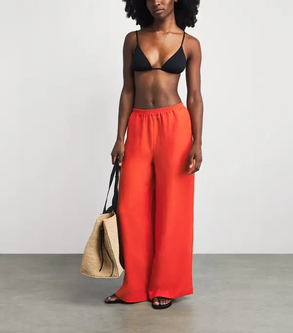 ERES Linen Wide-leg Trousers