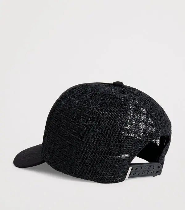 Amiri Cotton Embroidered Trucker Baseball Cap