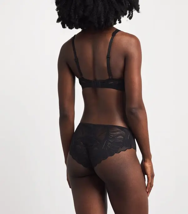 Falke Delicate Touch Triangle Bra - Black