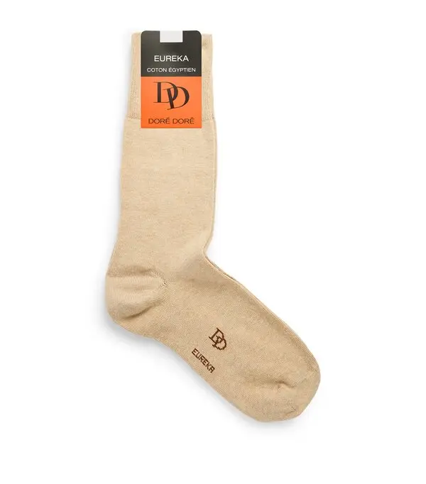DORE DORE Egyptian Cotton Blend Crew Socks