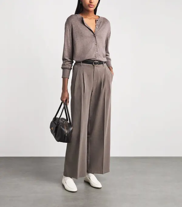 Varley Alysha Wide-leg Tailored Trousers