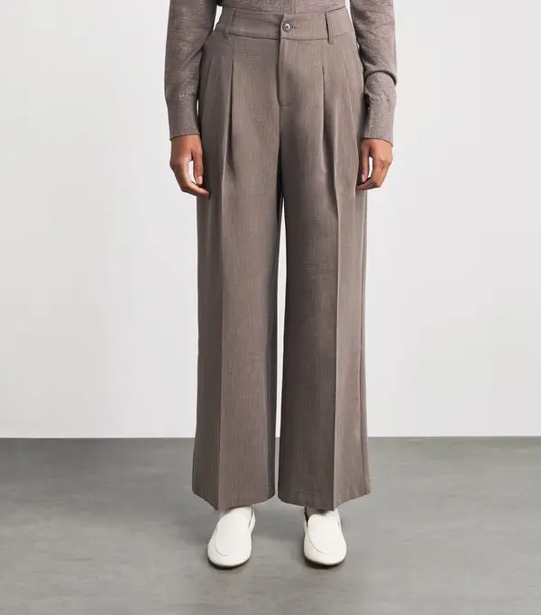 Varley Alysha Wide-leg Tailored Trousers