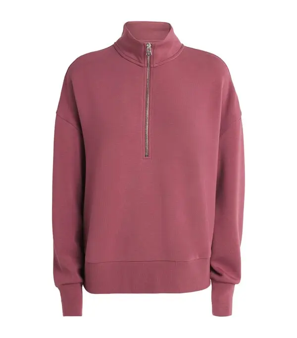 Varley Mavis Half-zip Sweatshirt - Pink