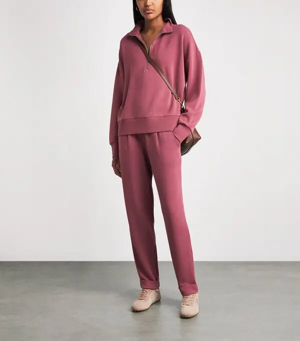 Varley Mavis Half-zip Sweatshirt - Pink