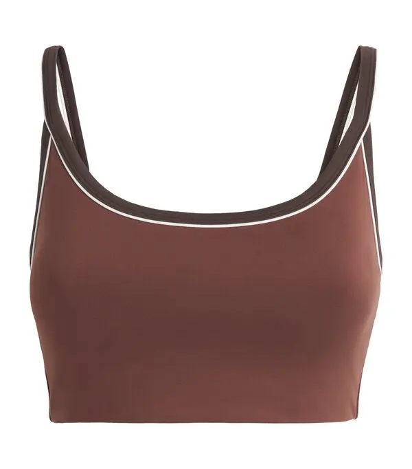 Varley Freesoft Piper Sports Bra - Brown