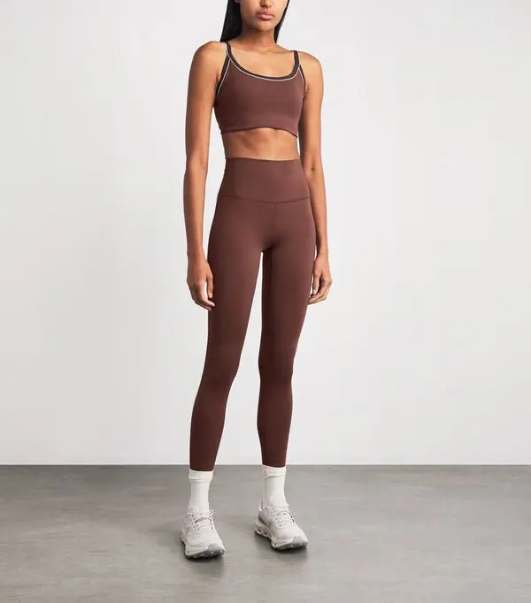 Varley Freesoft Piper Sports Bra - Brown