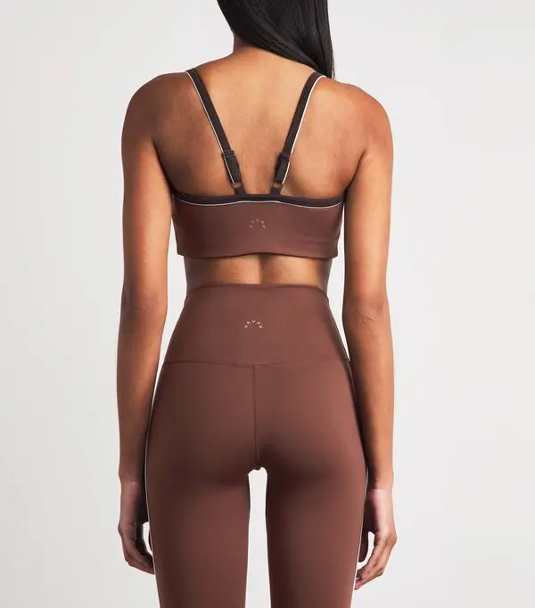 Varley Freesoft Piper Sports Bra - Brown