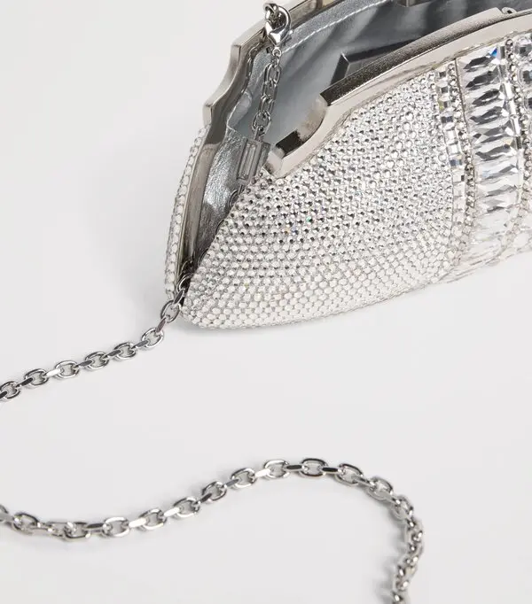 Judith Leiber Mini Crystal Venetian Clutch Bag