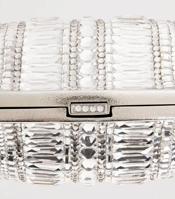 Judith Leiber Mini Crystal Venetian Clutch Bag