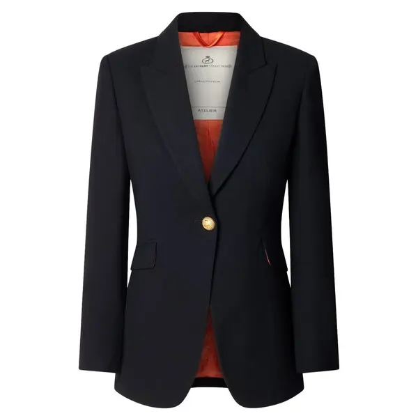 THE EXTREME COLLECTION Atelier Single-button Tailored Blazer