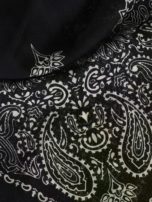 Destin Paisley-print Square Scarf