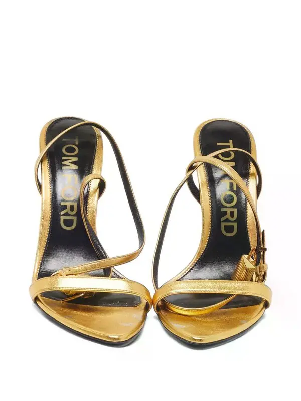 TOM FORD Padlock Ankle-strap Sandals