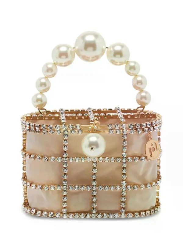 Rosantica Holli Pearl Embellished Tote Bag