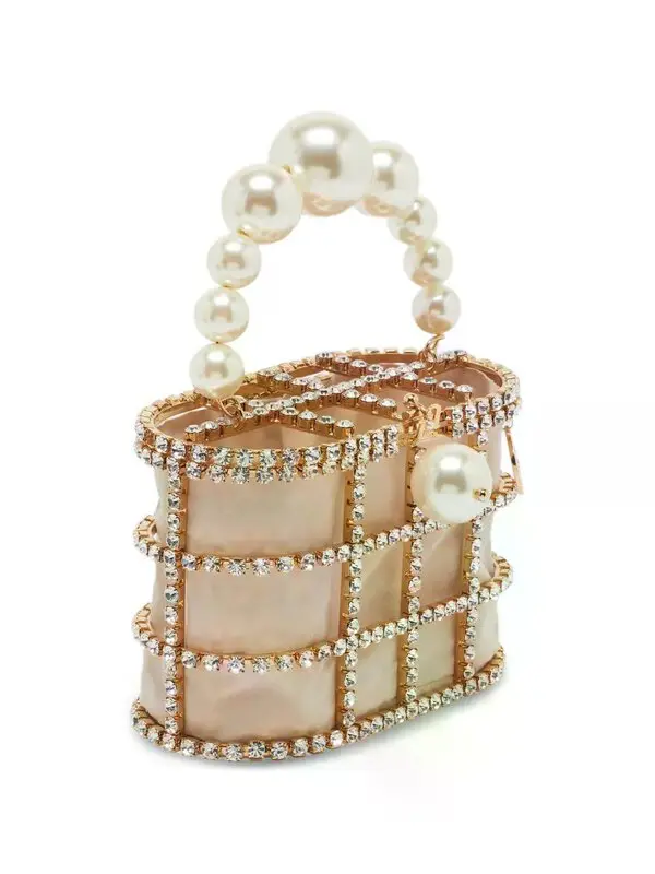 Rosantica Holli Pearl Embellished Tote Bag
