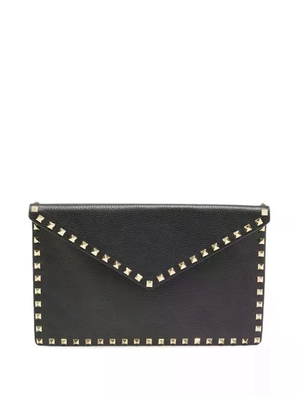 Valentino Garavani Rockstud Envelope Clutch Bag