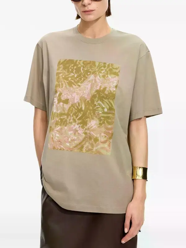 JNBY Printed Short-sleeved T-shirt