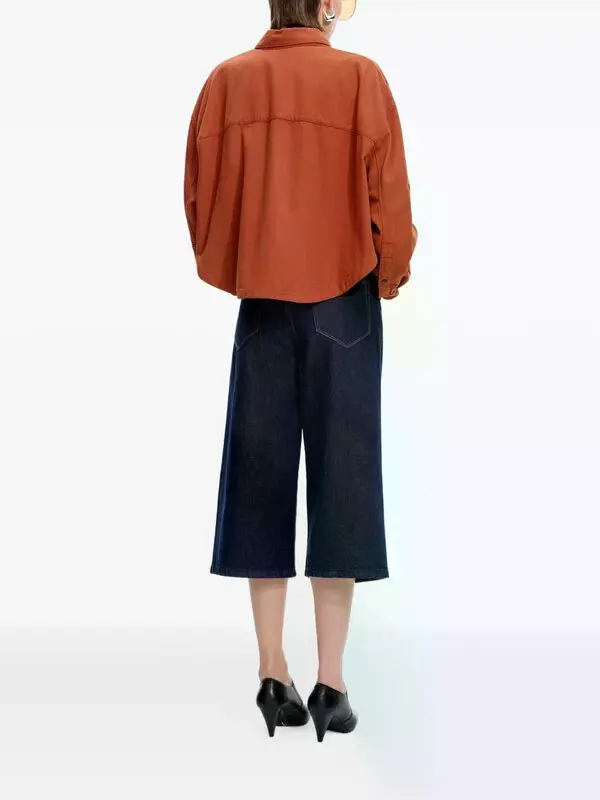 JNBY Cropped Button-up Shirt