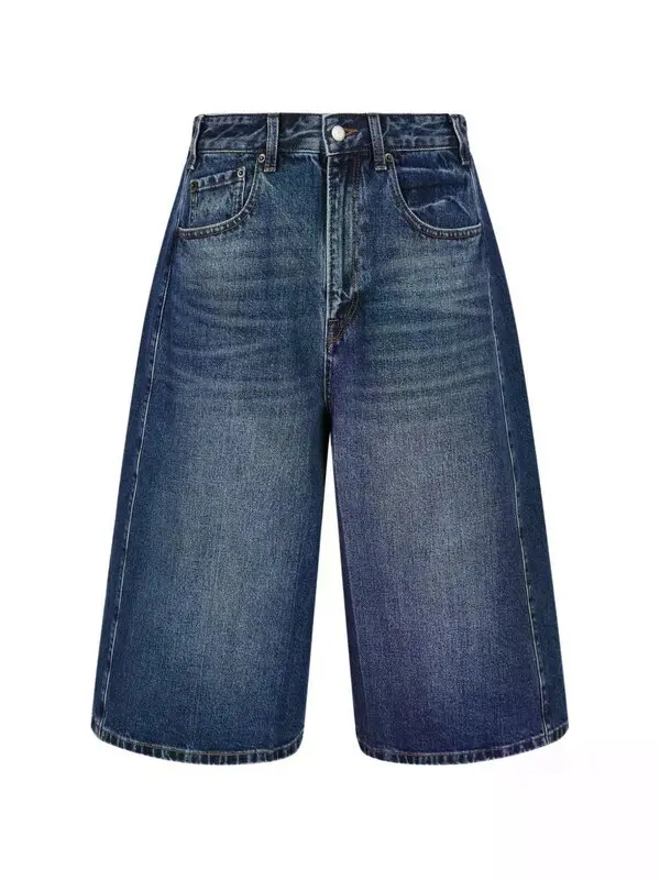 JNBY Indigo Denim Culottes - Blue