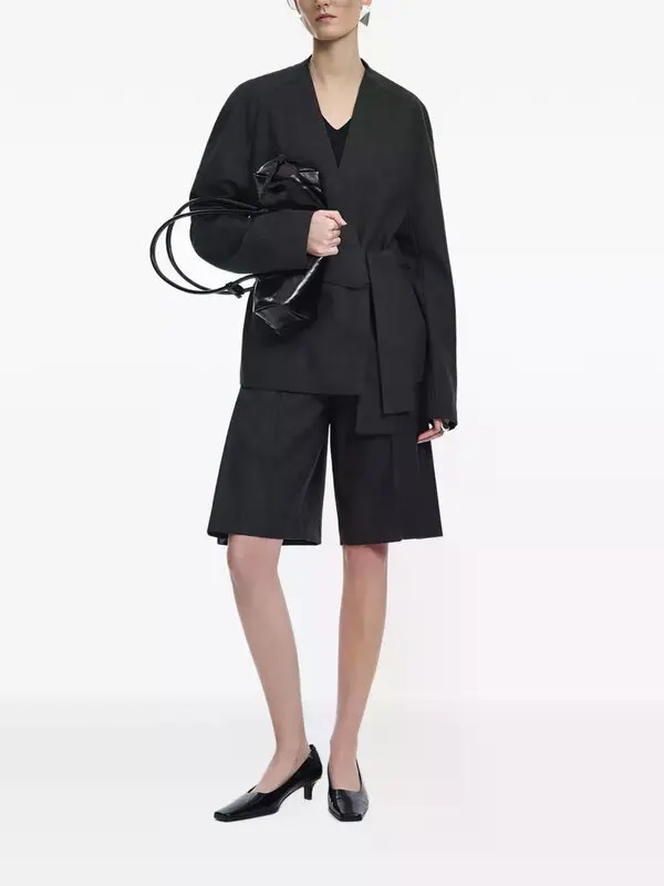 JNBY Belted V-neck Jacket