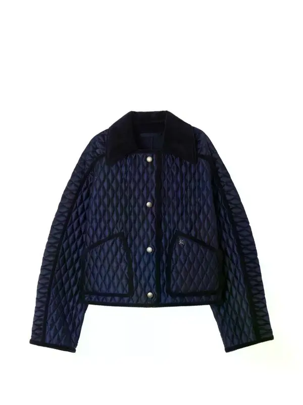 Burberry Quilted Cropped Jacket