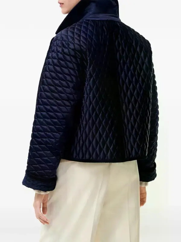 Burberry Quilted Cropped Jacket