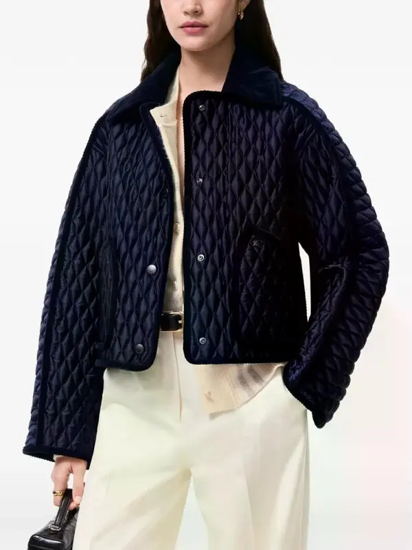Burberry Quilted Cropped Jacket