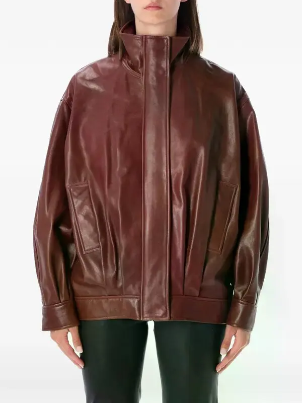 ARMA Paula Leather Jacket - Brown