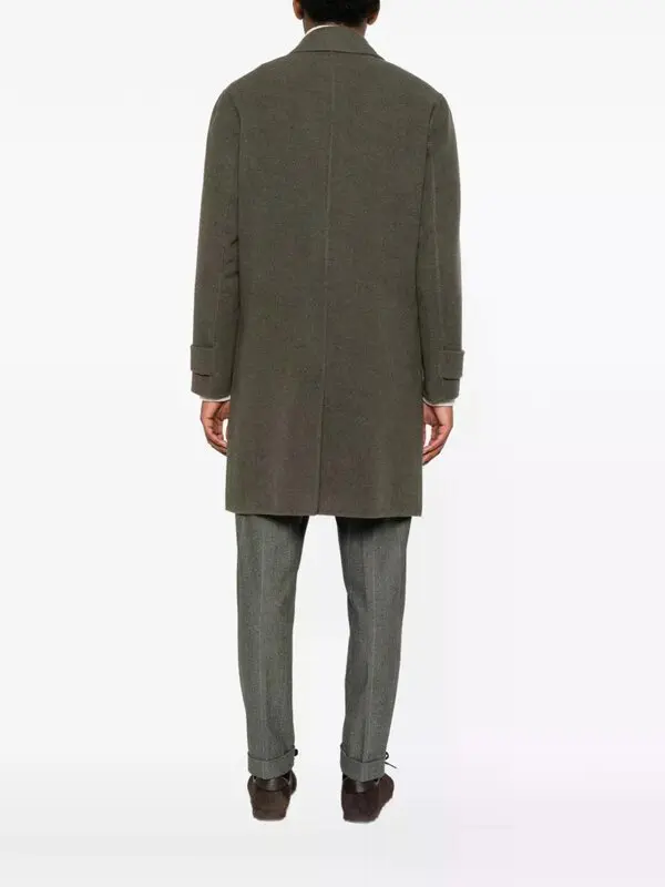 Eleventy Button-fastening Wool Coat