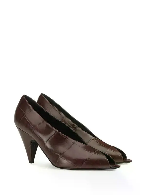 SERGIO ROSSI Beak Pumps - Brown