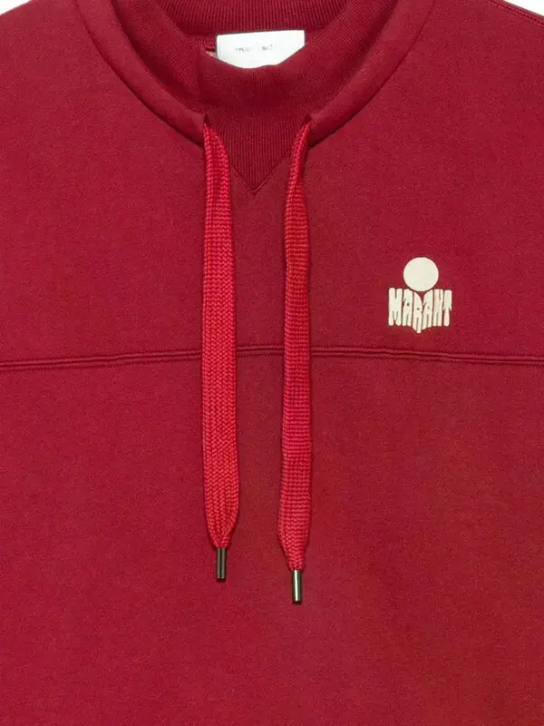 MARANT Logo-print Drawstring Hoodie