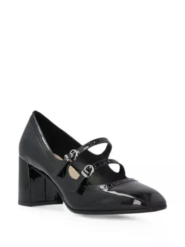 Pinko Patent Leather Brogue Detail Pumps