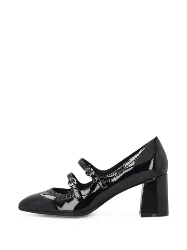Pinko Patent Leather Brogue Detail Pumps