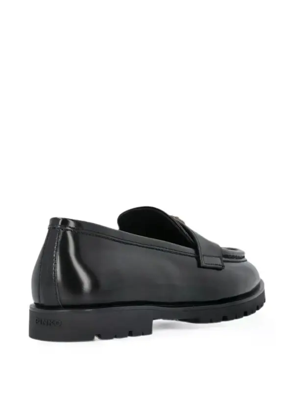Pinko Love Birds-plaque Loafers