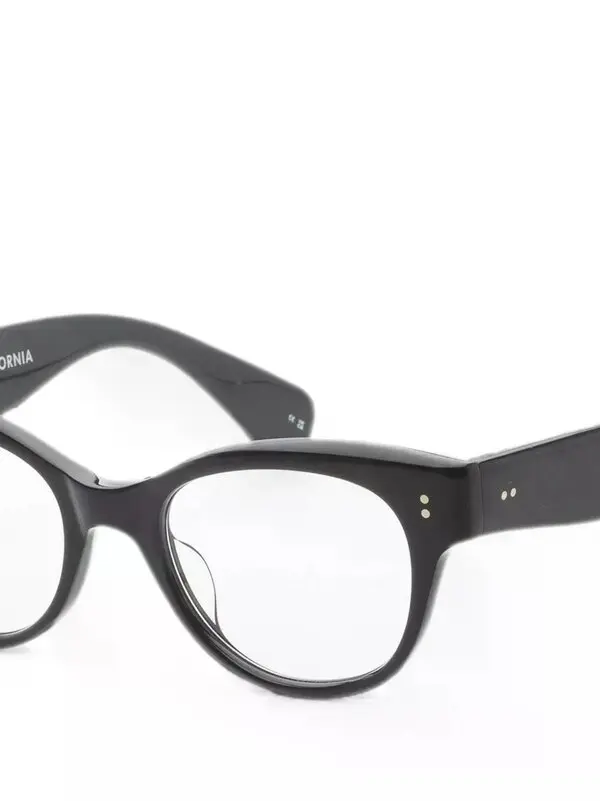 Garrett Leight Octavia Cat-eye Eyeglasses - Black