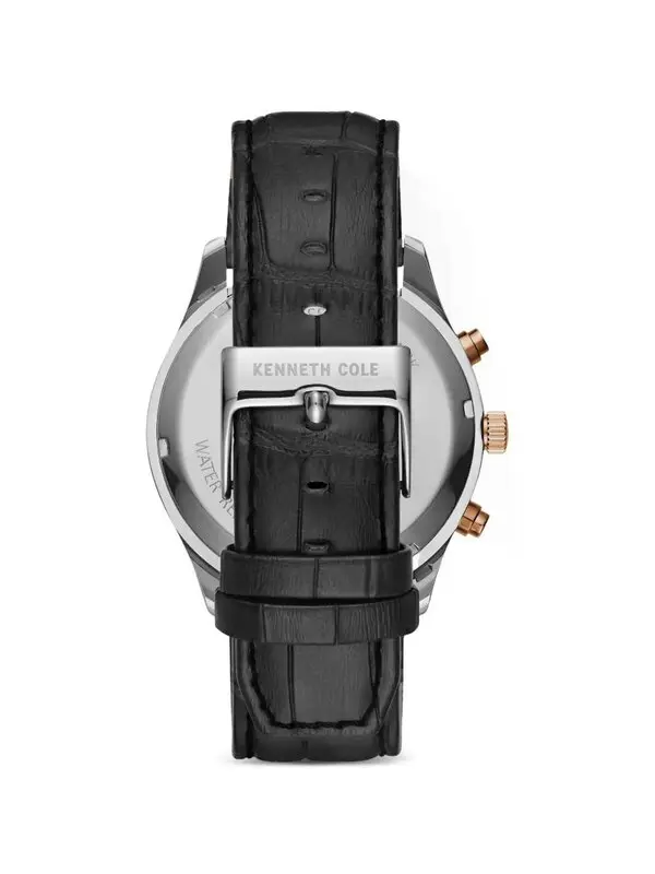 KENNETH COLE Diamond-textured Dial 42mm Watch