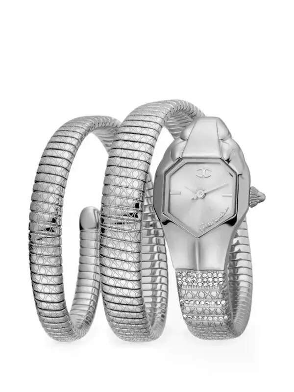 Just Cavalli Snake-effect 22mm Watch