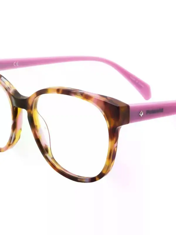POLAROID Tortoiseshell-effect Cat-eye Eyeglasses