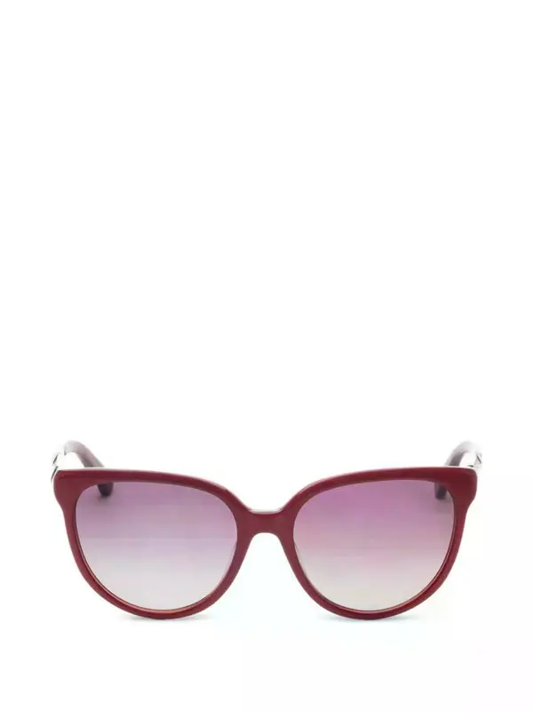 SWAROVSKI Crystal-embellished Cat-eye Sunglasses - Red