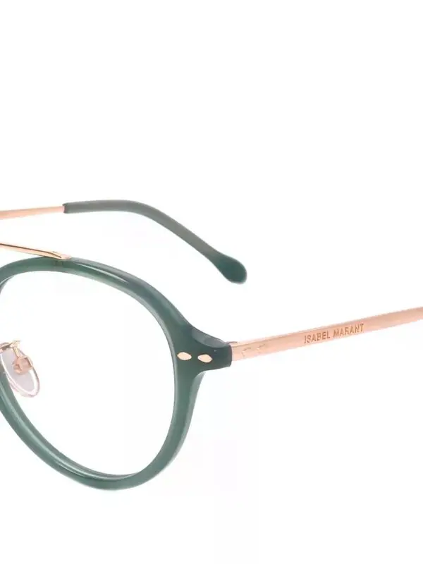 Isabel Marant Étoile Round Frame Eyeglasses - Green