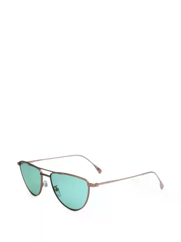 Paul Smith Matte Finish Geometric Frame Sunglasses