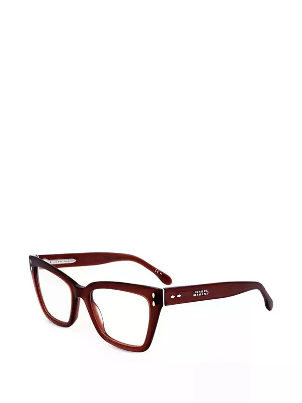 Isabel Marant Square-frame Glasses - Red