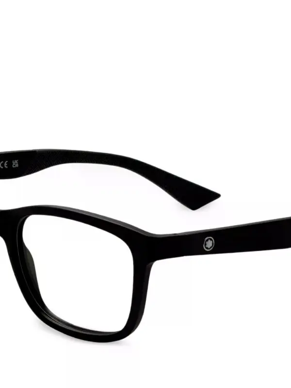 Montblanc Logo-plaque Square-frame Glasses