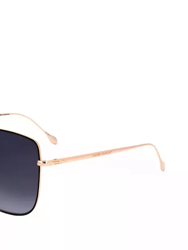 Isabel Marant Geometric Frame Sunglasses