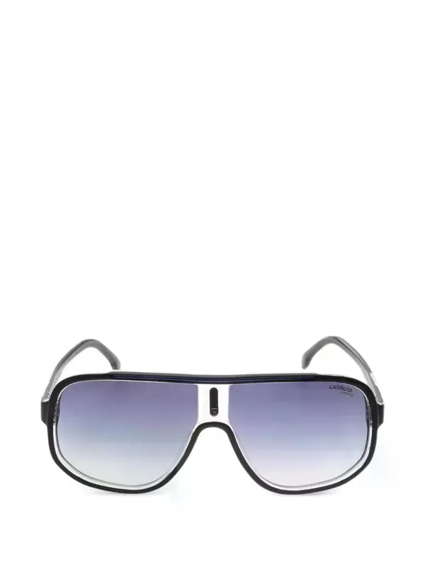 Carrera Eyewear Gradient Lens Pilot-frame Sunglasses - Black