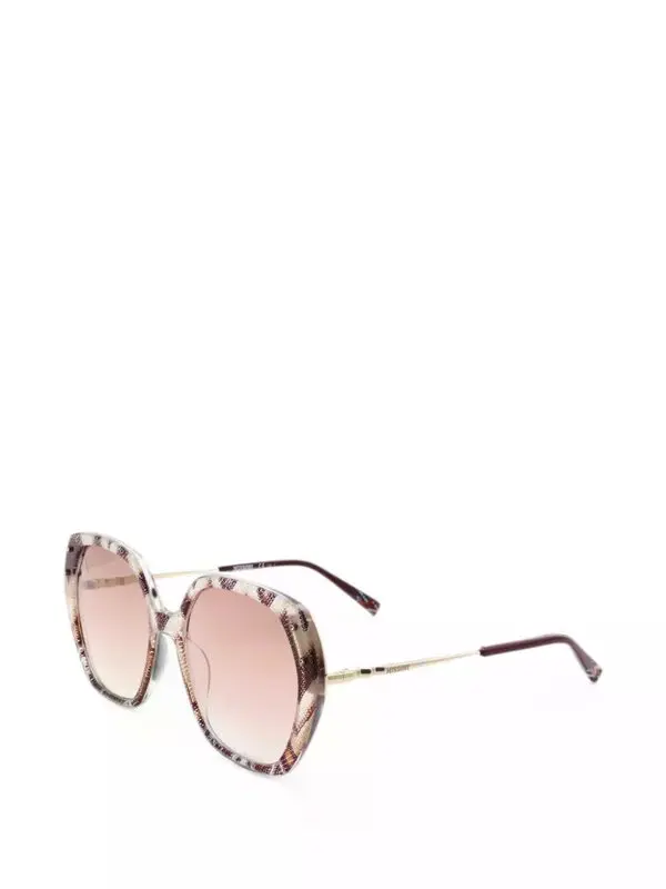 Missoni Geometric-frame Sunglasses