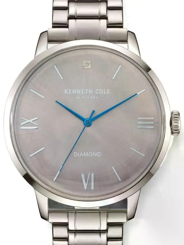 KENNETH COLE Diamond 42mm Watch - Silver