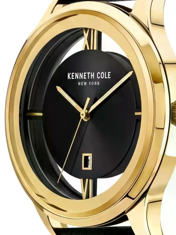 KENNETH COLE Transparent Dial 44mm Watch